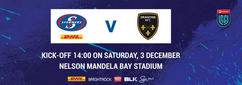 Event: 2022/23 Vodacom United Rugby Championship - DHL Stormers vs Dragons - Nelson Mandela Bay ...