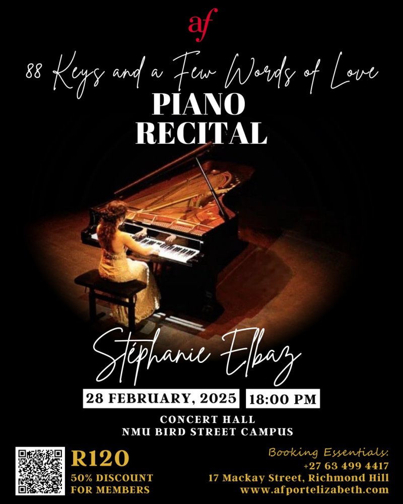 Event: 88 keys and a few words of love - Stéphanie Elbaz - Nelson ...