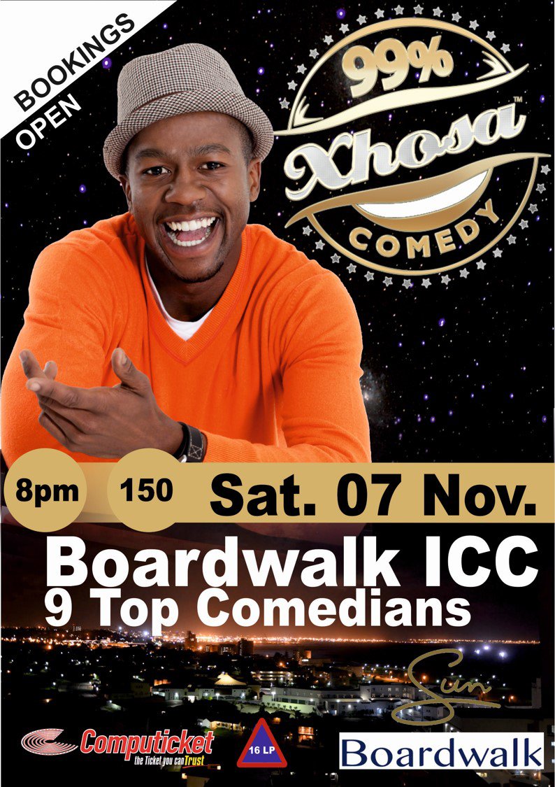 Event: 99% Xhosa Comedy - Nelson Mandela Bay (Port Elizabeth)