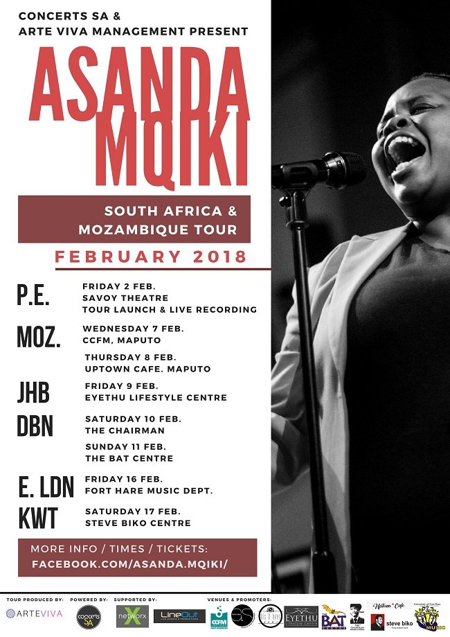 Event: Asanda Mqiki Album live recording and Tour Launch - Nelson ...