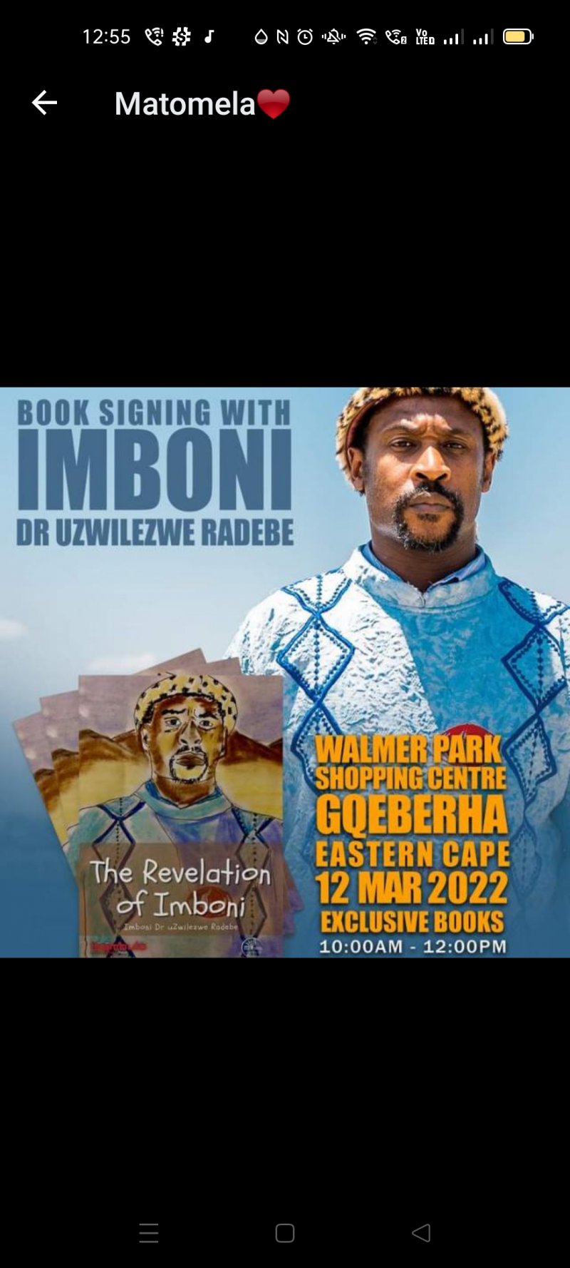 Event: Book Signing - Nelson Mandela Bay (Port Elizabeth)