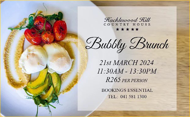 Event: Bubbly Brunch - Nelson Mandela Bay (Port Elizabeth)