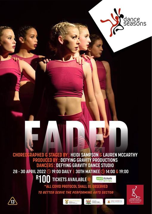 Event: Dance Seasons - Faded Dance Production hosted by Defying Gravity ...