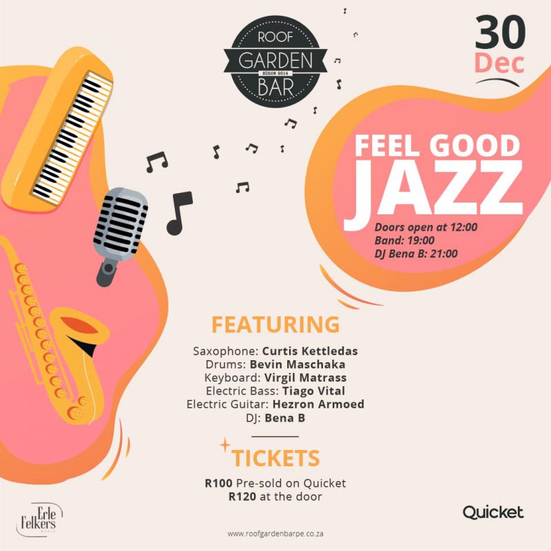 Event: Feel Good Jazz - Nelson Mandela Bay (Port Elizabeth)
