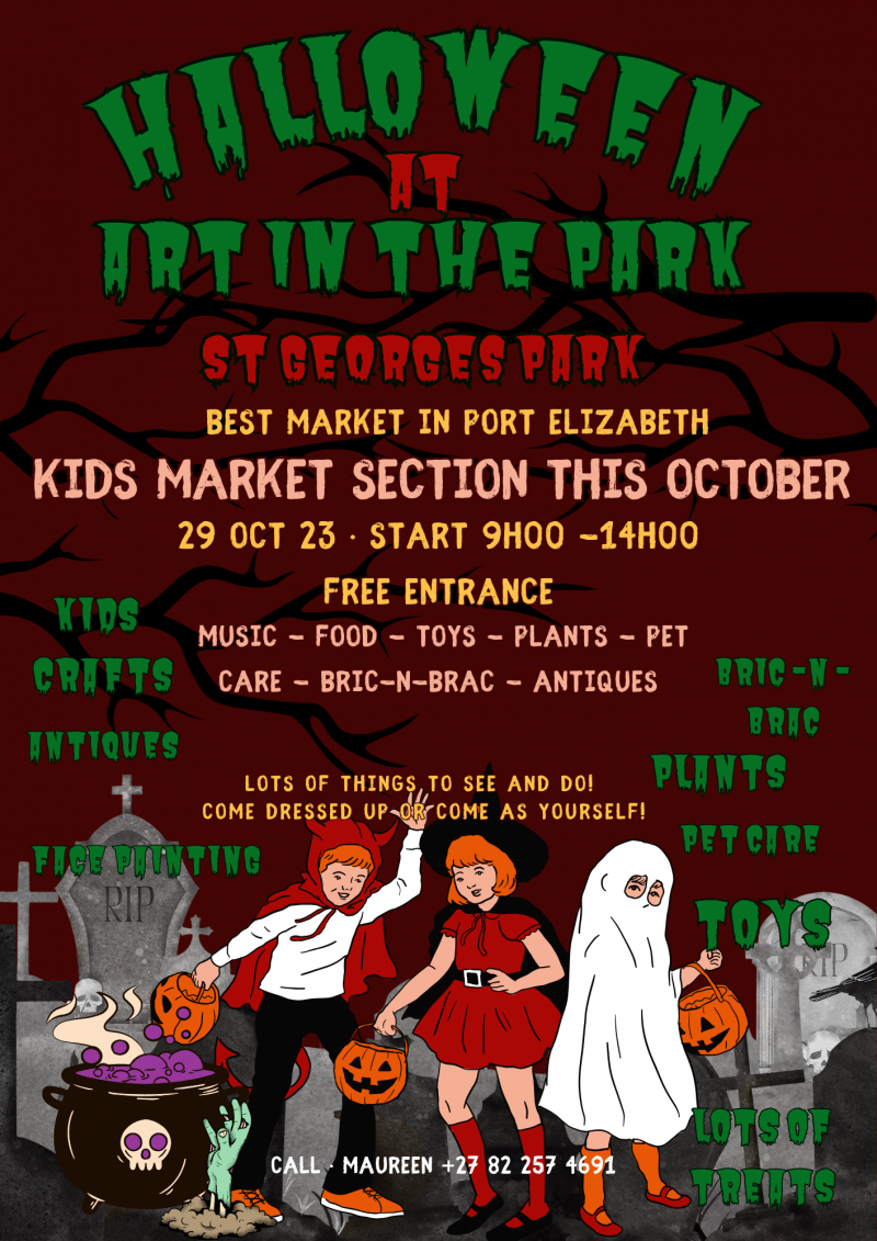 Event: Halloween at Art in the Park Port Elizabeth Gqeberha - Nelson ...