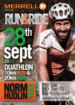 Event: Merrell Norm-Hudlin Run & Ride - Nelson Mandela Bay (Port Elizabeth)