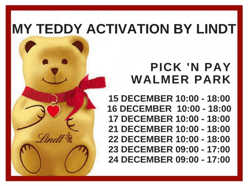 Event: Personalisation Station by Lindt - Nelson Mandela Bay (Port ...