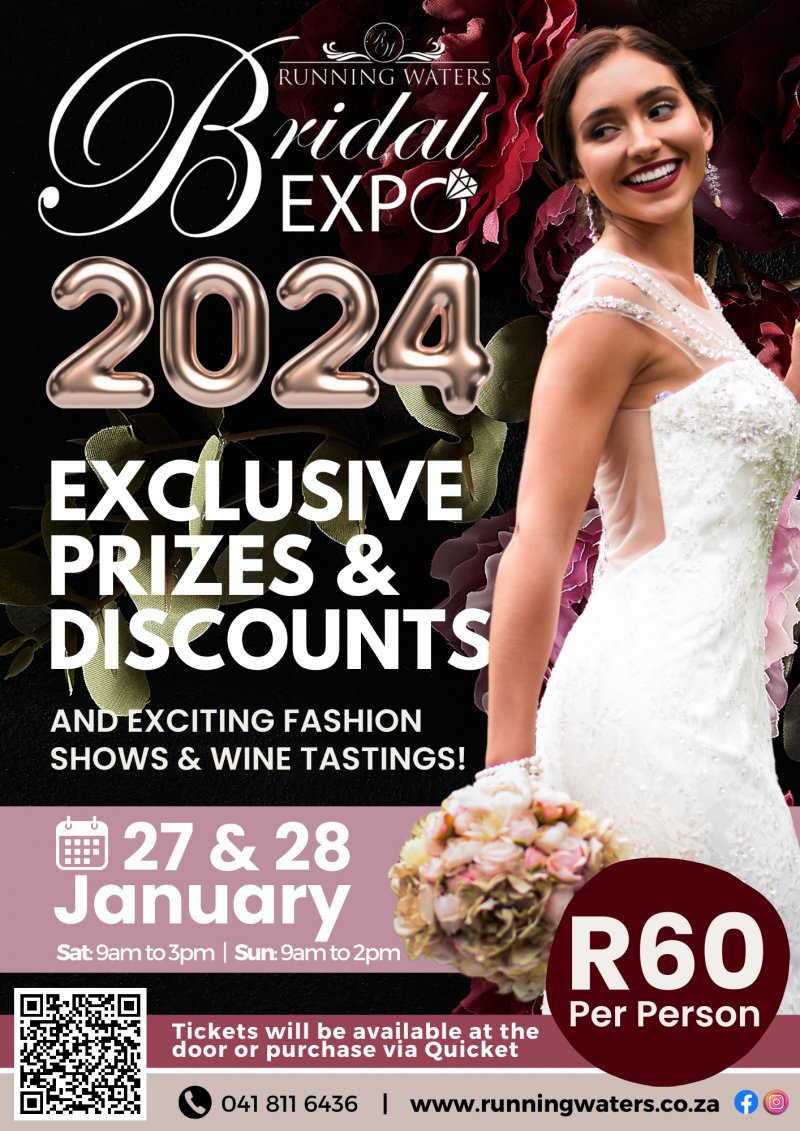 Event: Running Waters Bridal Expo - Nelson Mandela Bay (Port Elizabeth)