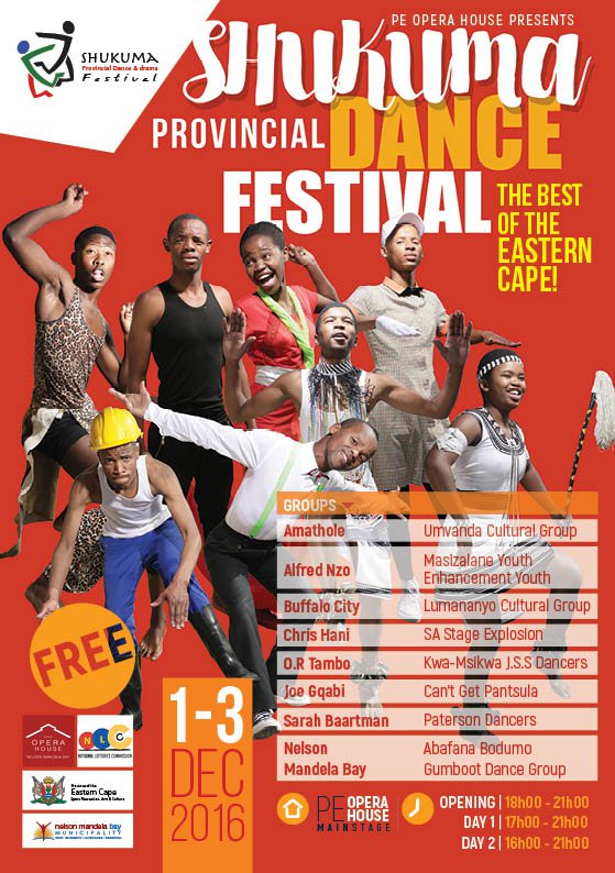 Event: Shukuma Provincial Dance Festival - Nelson Mandela Bay (Port ...