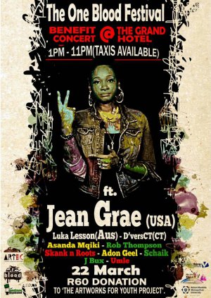 Event: The One Blood Music Festival - Nelson Mandela Bay (Port Elizabeth)