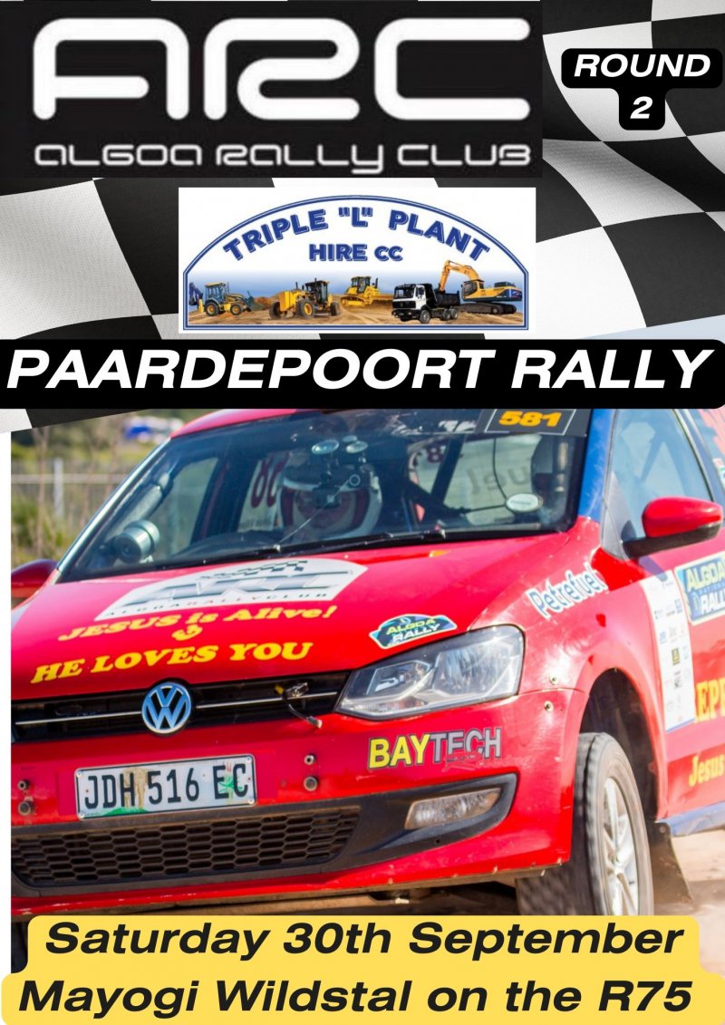 Event: Triple L Paardepoort Rally - Nelson Mandela Bay (Port Elizabeth)