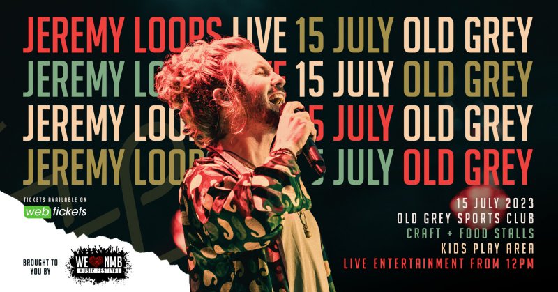 Event: We love NMB Presents Jeremy Loops - Nelson Mandela Bay (Port ...